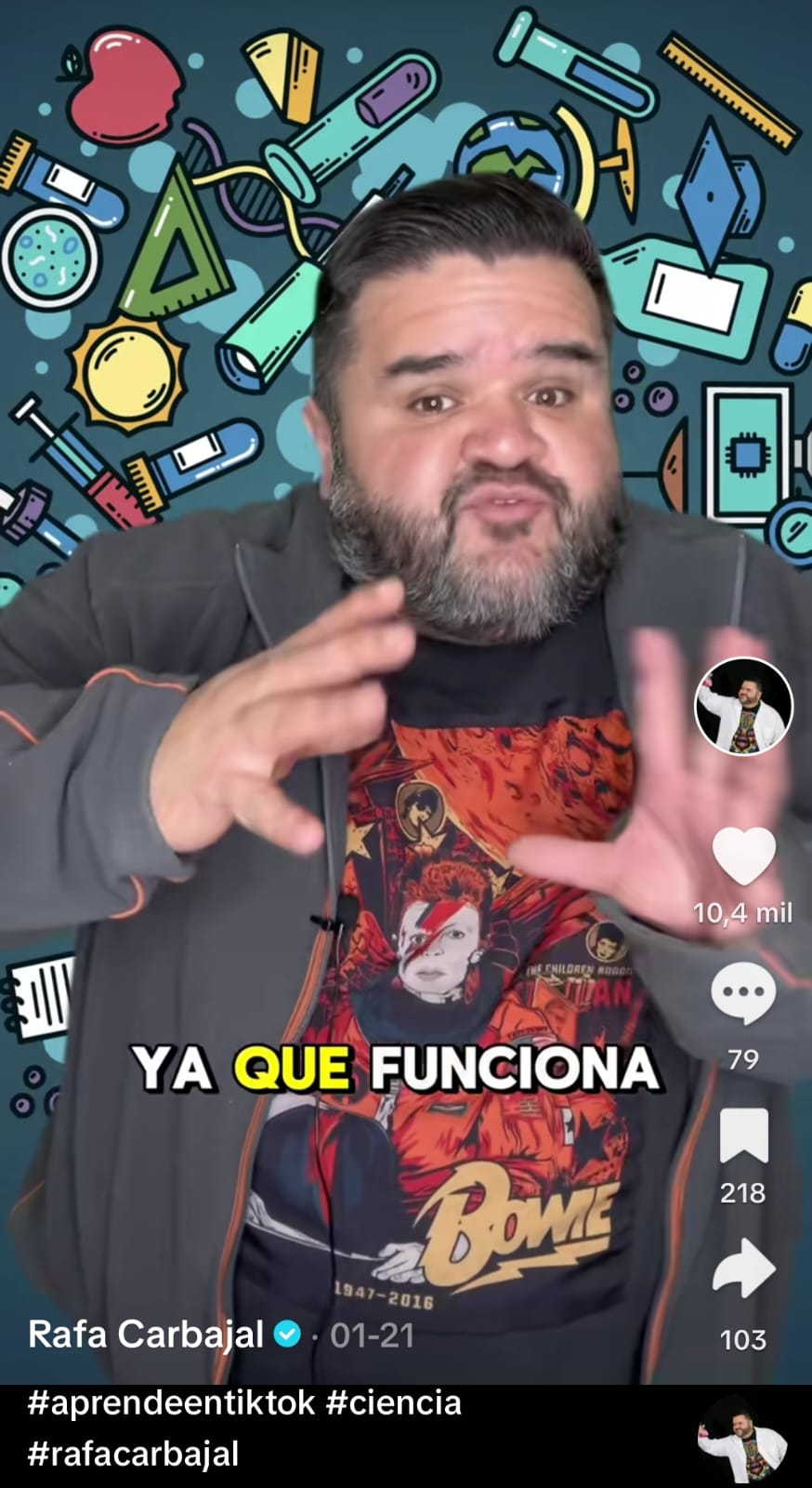 Investigador y Divulgador de Ciencia, Rafa Carvajal visitó las ...